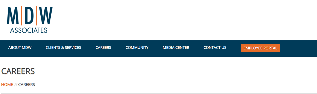 Job Listings - MDW Associates Jobs